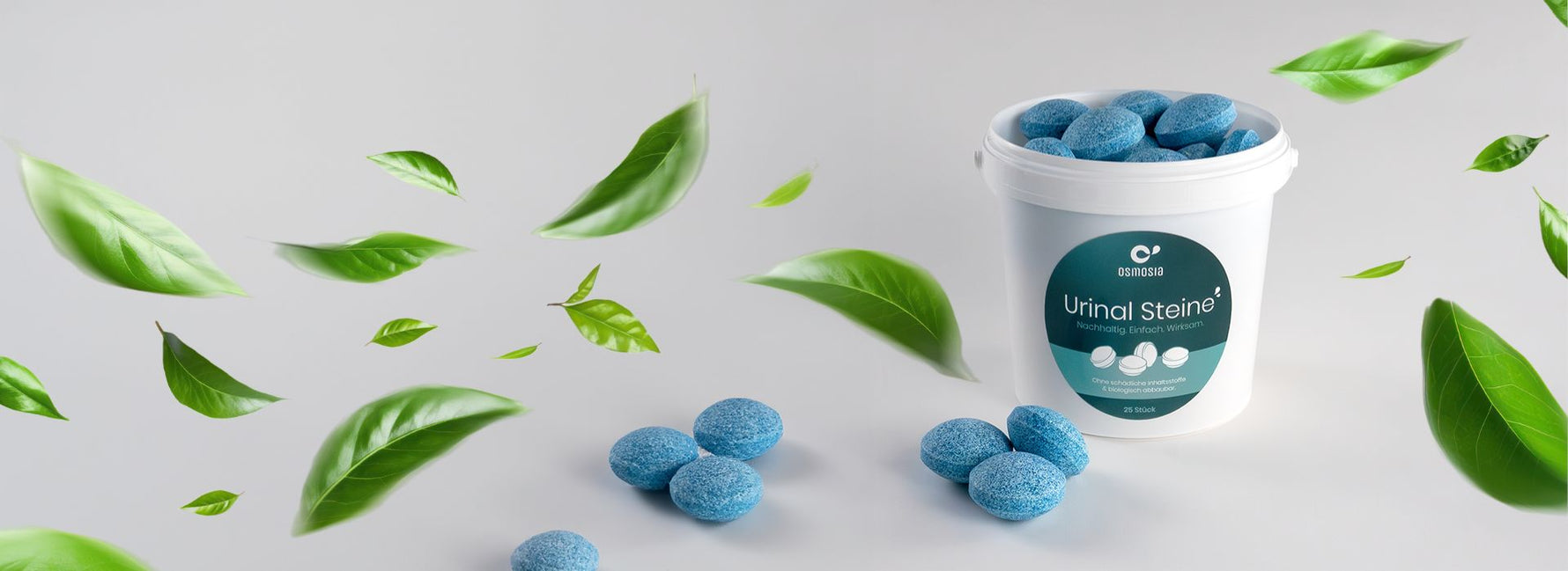 Osmosia – Nachhaltige Urinalsteine & WC-Tabs mit Osmosetechnologie